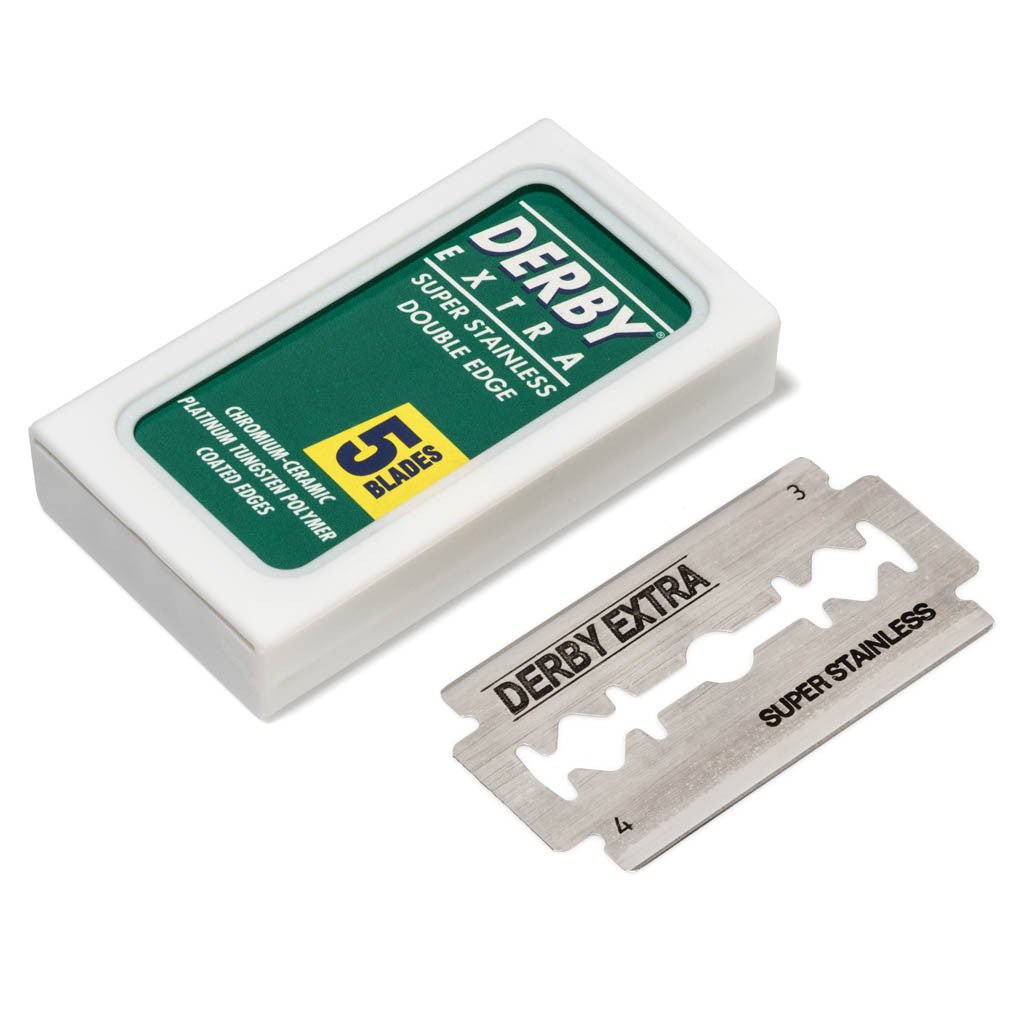 Derby Extra Green Stainless Steel Razor Blades - 5 Pack – Naked Armor ...