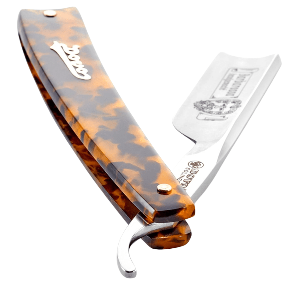 Dovo Barbarossa Straight Razor 5/8" Imitation Tortoiseshell Spanish Po ...