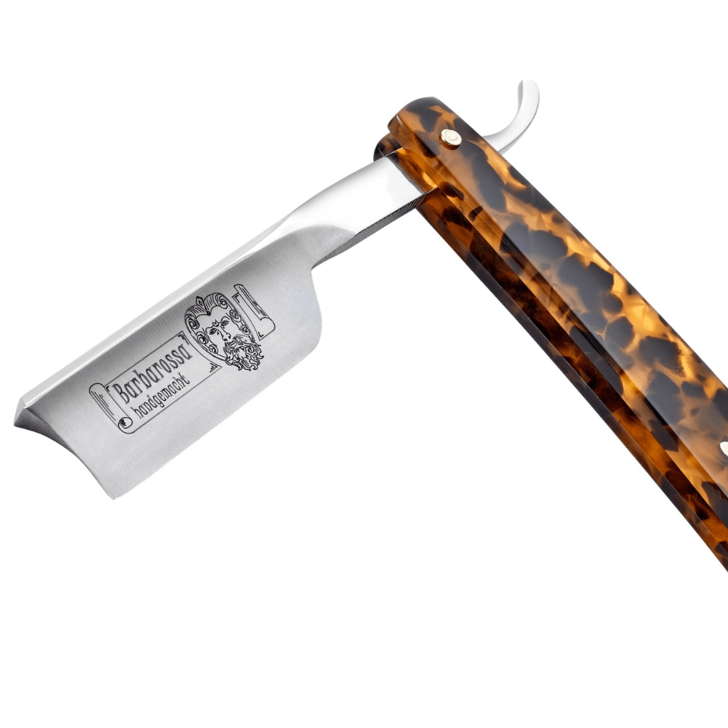 Dovo Barbarossa Straight Razor 5/8" Imitation Tortoiseshell Spanish Po ...