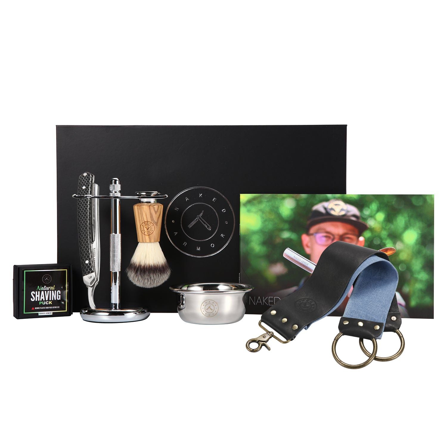 Naked Armor Elyan 8 Piece Straight Razor Kit | Naked Armor – Naked ...